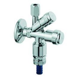 Grohe WAS Kombi-Eckventil 41082000 chrom, DN15, mit Rohrbelüfter