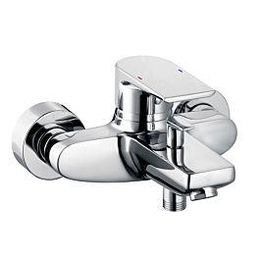 Heinrich Schulte alpha_400 Wannenarmatur Z069406-00010 verchromt, Ausladung 170mm, ohne Brausegarnitur