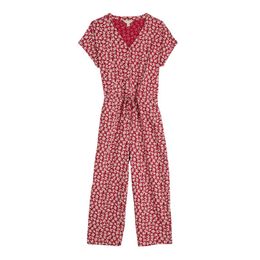 Seasalt Cornwall Jumpsuit 'Rose Trellis' female Red size 10