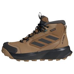 adidas terrex Boots 'Winter Leather Mid Cut Rain.Rdy Cold.Rdy' male Brown size 4