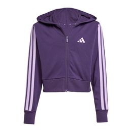 adidas Sportswear Sportsweatjacke 'Essentials' M&auml;dchen Gr&ouml;&szlig;e 164 lila / flieder