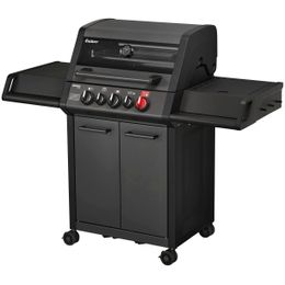 Gasgrill Enders "Monroe Pro 3 SIK Turbo Shadow", schwarz (matt graphit), B:143,5cm H:118,5cm T:58cm, Grills, BxH: 143,5x118,5 cm