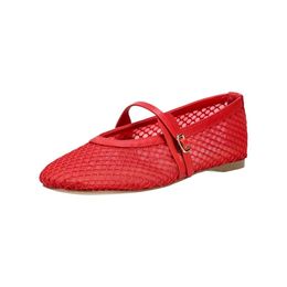 Steve Madden Ballet Flats with Strap female Red size 41