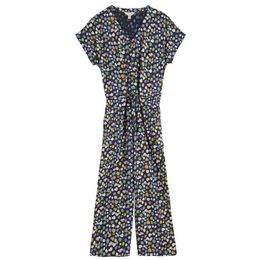 Seasalt Cornwall Jumpsuit 'Rose Trellis' Damen Gr&ouml;&szlig;e 4XL navy / curry / smaragd / wei&szlig;