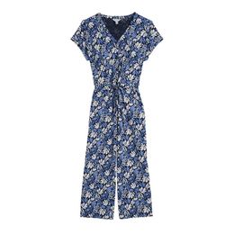 Seasalt Cornwall Jumpsuit 'Rose Trellis' Damen Gr&ouml;&szlig;e XL marine / navy / offwhite