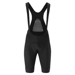 Radhose Gonso "RIDE MILES BIB REC M", Herren, Gr. 6XL, Normalgr&ouml;&szlig;en, schwarz, 80% Polyamid (Recycelt), 20% Elastan (Recycelt), Hosen, Herren Fahrradhose kurz, Sitzpolster und Tr&auml;ger, Radlerhose Tight Fit