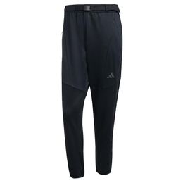 adidas Performance Sporthose 'D4T' Herren Größe XL dunkelgrau / schwarz