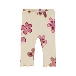 Noppies Leggings 'Tulia' M&auml;dchen Gr&ouml;&szlig;e 50 creme / oliv / rosa / dunkelpink