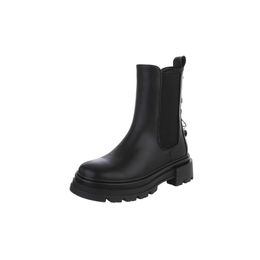 Ital-Design Chelsea Boots Damen Gr&ouml;&szlig;e 39 schwarz Winterschuhe