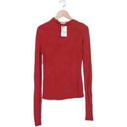 NA-KD Langarmshirt Damen Gr&ouml;&szlig;e S Second Hand rot
