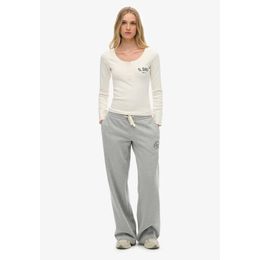 Superdry & Co Pants 'Athletic Essentials' female Grey size 34