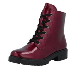 Rieker Lace-Up Ankle Boots female Red size 37