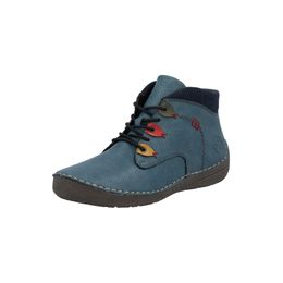 Rieker Lace-Up Ankle Boots female Blue size 39