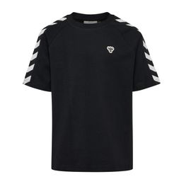 Hummel T-Shirt Jungen Gr&ouml;&szlig;e 146/152 schwarz / wei&szlig;