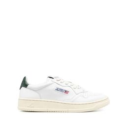 Autry Low-Top Sneaker - Classic Low-Top Sneakers With Breathable Perforati - Gr. 43 (EU) - in Wei&szlig; - f&uuml;r Damen