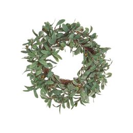 Beliani Kranz DANRUN in Grün - (W) 65 x (H) 65 x (L) 4 cm | Gr.: onesize