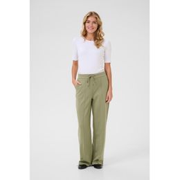 Kaffe Strickhose KAjenny Regular fit in Oil Green | Gr.: M
