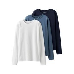TWO SOON 3er-Pack T-Shirt in Navy Blazer | Gr.: 98/104