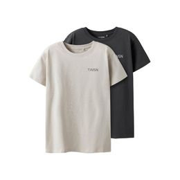 TWO SOON T-Shirt in Asphalt 1 | Gr.: 158/164