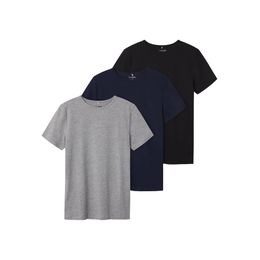 TWO SOON 3er-Pack T-Shirt in Black | Gr.: 158/164