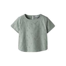 name it T-Shirt in Aqua Gray | Gr.: 116