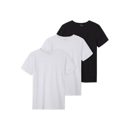 TWO SOON 3er-Pack T-Shirt in Bright White | Gr.: 122/128