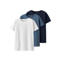 TWO SOON 3er-Pack T-Shirt in Navy Blazer | Gr.: 98/104