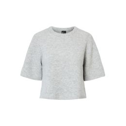 Pieces Stricktop in Light Grey Melange | Gr.: XL