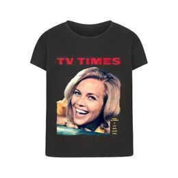 F4NT4STIC Box Tee TV Times Honor Blackman 1964 Cover in schwarz | Gr.: S