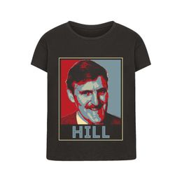 F4NT4STIC Box Tee TV Times Jimmy Hill Sports Presenter in schwarz | Gr.: XL