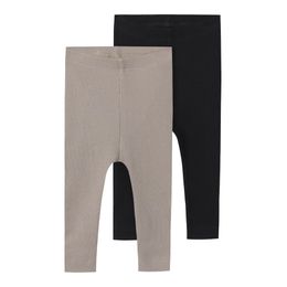 TWO SOON 2er-Pack Leggings in Black | Gr.: 98