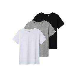 TWO SOON 3er-Pack T-Shirt in Black | Gr.: 110/116