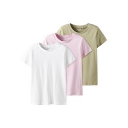 TWO SOON 3er-Pack T-Shirt in Bright White | Gr.: 110/116