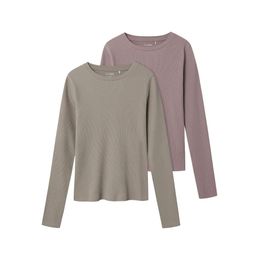 TWO SOON 2er-Pack Oberteil in Woodrose | Gr.: 170/176