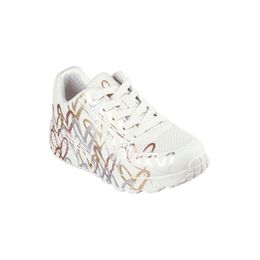 Skechers Sneakers Low UNO LITE METALLIC LOVE in natur | Gr.: 33