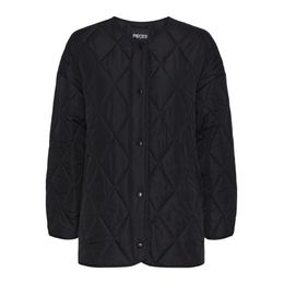 Pieces Steppjacke in Black | Gr.: S