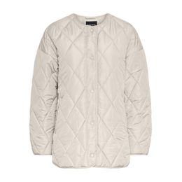 Pieces Steppjacke in Silver Gray | Gr.: S