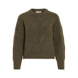 Vila Strickpullover in Ivy Green | Gr.: M