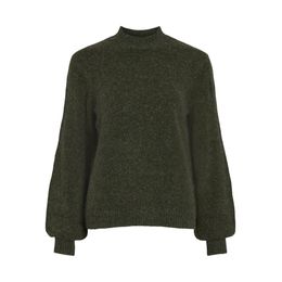 Vila Strickpullover in Forest Night | Gr.: XS