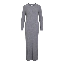 Vila Strickkleid in Medium Grey Melange | Gr.: L