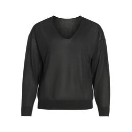 Vila Strickpullover in Black Beauty | Gr.: XS