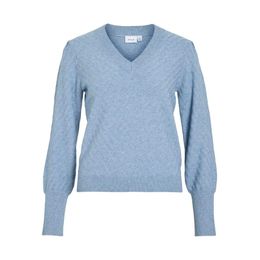 Vila Strickpullover in Captains Blue | Gr.: S