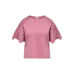 Only Carmakoma T-shirt in Mesa Rose | Gr.: 46-48
