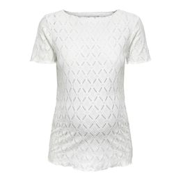 Only T-shirt in Cloud Dancer | Gr.: XL