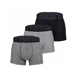 Under Armour Boxershort 3er Pack in Grau/Schwarz | Gr.: XL
