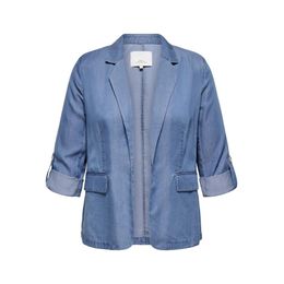 Only Carmakoma Blazer in Medium Blue Denim | Gr.: 46