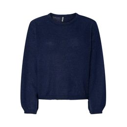 Pieces Strickpullover in Maritime Blue | Gr.: L