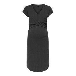 Only Kleid in Dark Grey Melange | Gr.: S