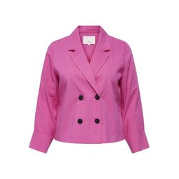 Only Carmakoma Blazer in Fuchsia Fedora | Gr.: 48