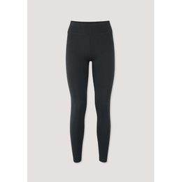 hessnatur Leggings in schwarz | Gr.: XL